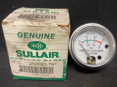 Sullair 250003-797 Water Column Vacuum Gauge | Garden City Plastics