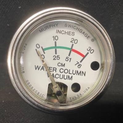 Sullair 250003-797 Water Column Vacuum Gauge | Garden City Plastics