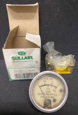 Sullair 250003-798 0-100 PSID Differential Pressure Gauge | Garden City ...