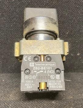 Telemecanique ZB2-BE101 Contact Blocks Doubled on Mounting Block with ...