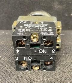 Telemecanique ZB2-BE101 Contact Blocks Doubled on Mounting Block with ...