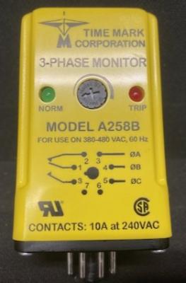 Time Mark A258B 3-Phase Monitoring Relay | Garden City Plastics