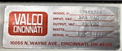 Valco Cincinnati 078XX209 Pattern Control Module Enclosure | Garden ...