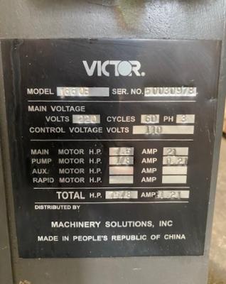 Victor 1660B Engine Lathe | Garden City Plastics