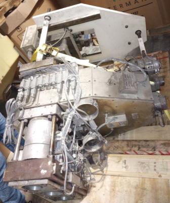 W. Mueller S3/120-200 P-PE, Reco 3 3x200mm EBM Processing Head | Garden ...